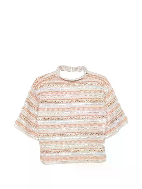 DUNESI Dunes Leonor Beaded Blouse