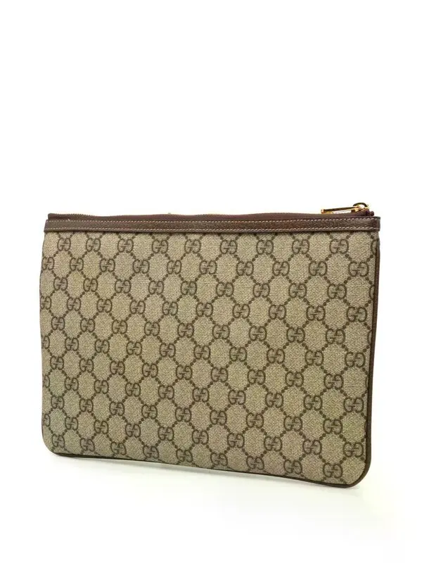 Gucci 2016-2026 Gg Supreme Web Ophidia Clutch Bag