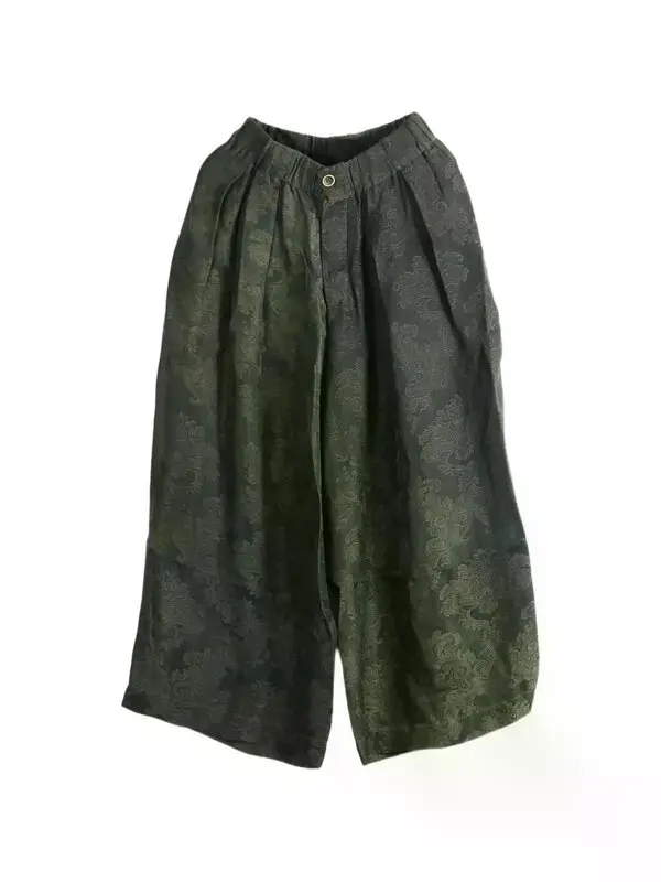 UMA WANG Poetic Jacquard Trousers
