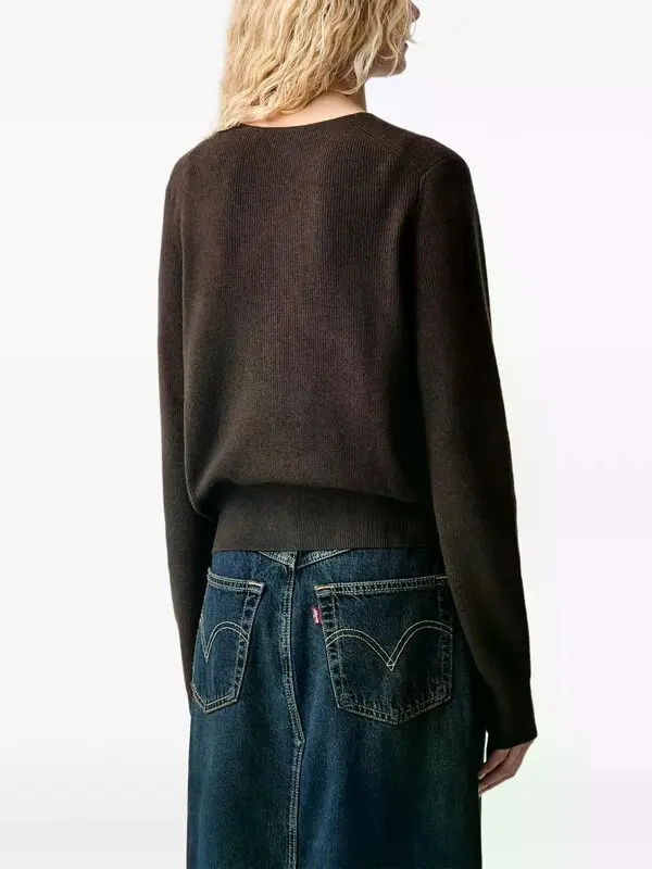 Marc O'polo V-neck Ribbed Cardigan