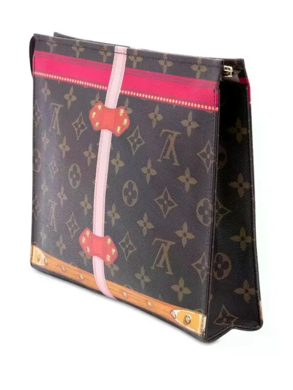 LOUIS VUITTON 2018 Monogram Summer Trunks Toiletry Pouch 26 Clutch Bag