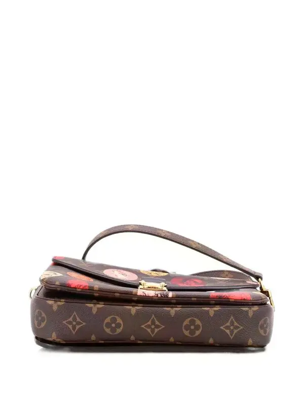 LOUIS VUITTON Pochette Metis Limited Edition Fornasetti Cameo Monogram Canvas Crossbody Bag