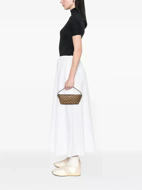 Gucci 2000-2015 Gg Canvas Boat Shoulder Bag