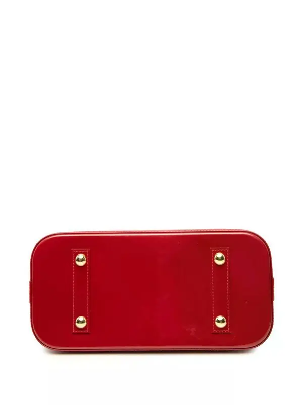 LOUIS VUITTON 2014 Monogram Vernis Alma Pm Handbag