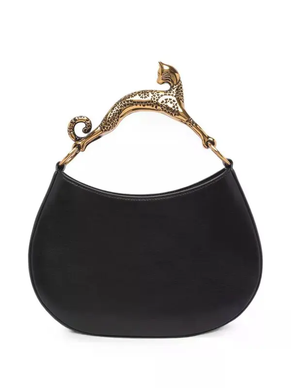 LANVIN Hobo Cat Bag In Leather