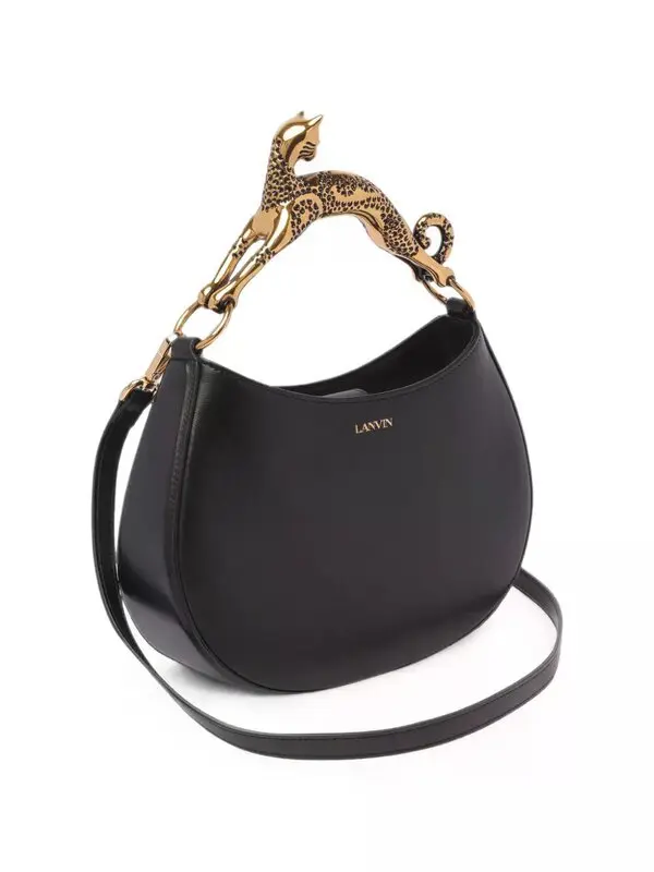 LANVIN Hobo Cat Bag In Leather