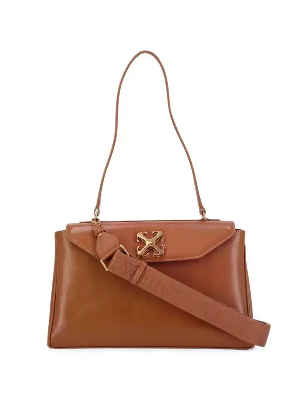 Off-White Jitney Shoulder Bag - Brown