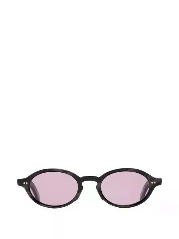 CUTLER & GROSS Round-frame Sunglasses - Black