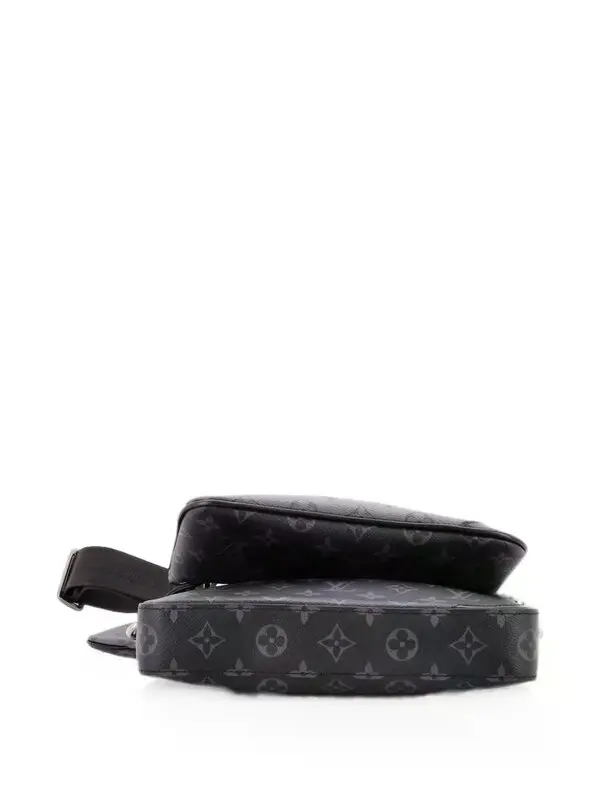 LOUIS VUITTON Trio Messenger Bag Reverse Monogram Eclipse Canvas Crossbody Bag
