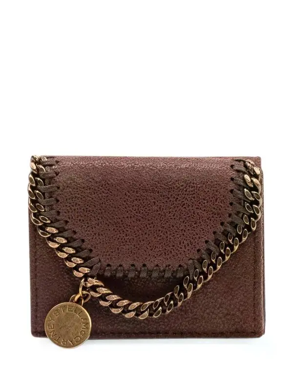 Stella McCartney Falabella Trifold Wallet - Brown