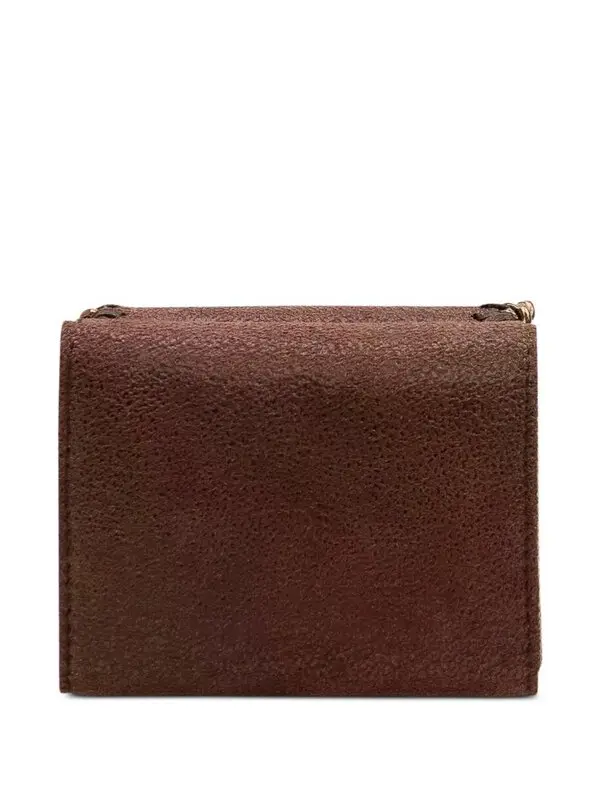 Stella McCartney Falabella Trifold Wallet - Brown