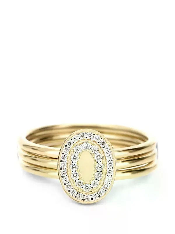 NANIS Diamond Boule Ring In 18k Yellow - Gold