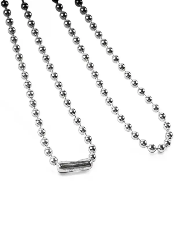Chrome Hearts Ball Chain Necklace - Silver