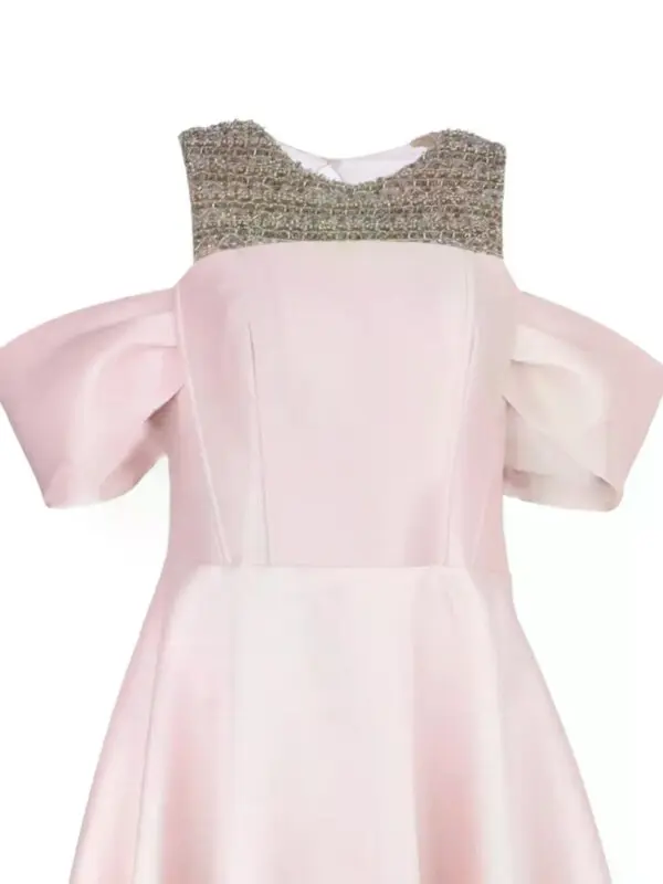 LOODYANA Embellished Off-shoulder Maxi Dress