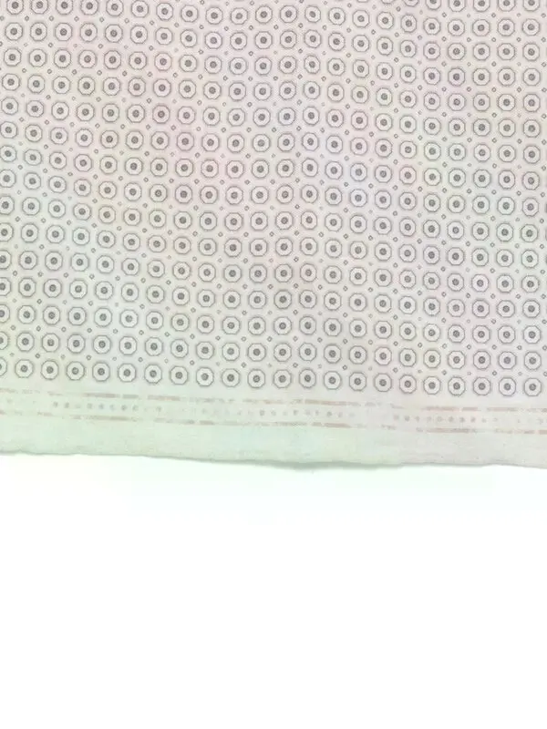 Eleventy Geometric-print Pocket Square - Neutrals