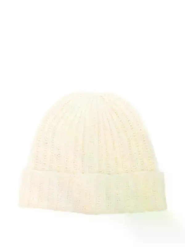 SEBAGO Ribbed Knit Beanie Hat - Neutrals