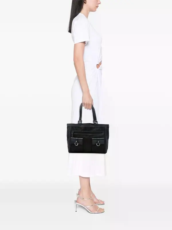 Gucci 2016-2026 Gg Nylon Abbey D Ring Pocket Tote Bag
