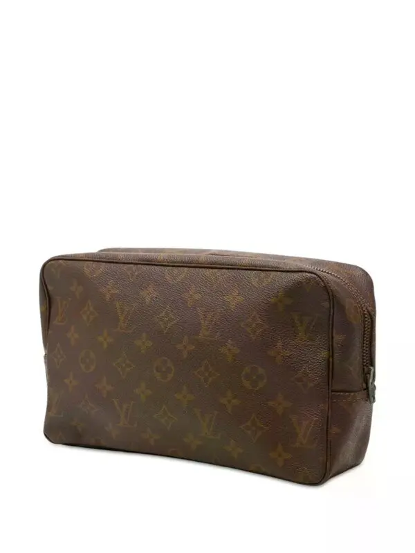 LOUIS VUITTON Monogram Canvas Trousse Toilette 28 Clutch Bag