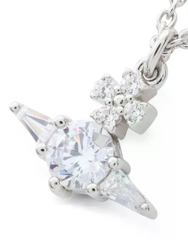 VIVIENNE WESTWOOD Ofelia Orb Necklace - Silver