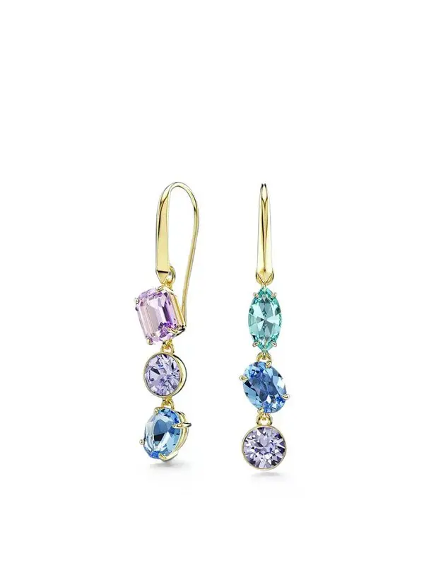 SWAROVSKI Crystal-embellished Drop Earrings - Gold
