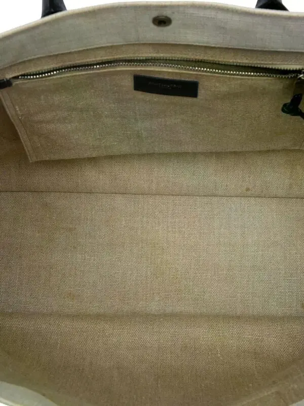 Saint Laurent 2018 Large Canvas Rive Gauche Tote Bag