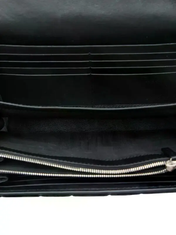 Gucci Gg Velvet Dionysus Wallet On Chain Crossbody Bag - Black