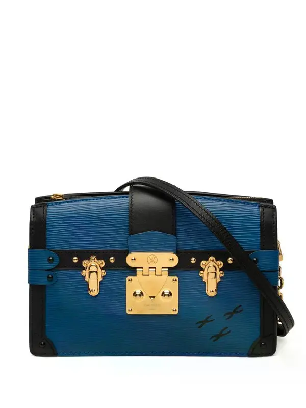 LOUIS VUITTON 2019 Epi Trunk Clutch Crossbody Bag