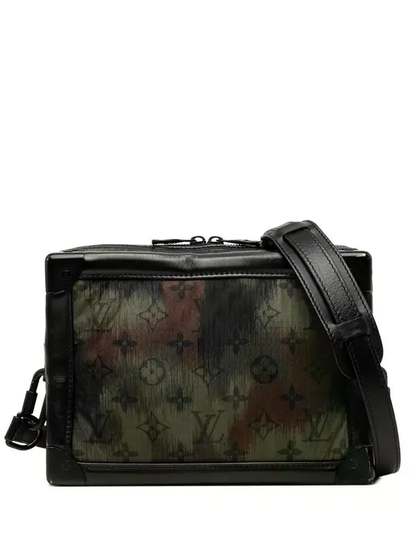 LOUIS VUITTON 2020 Monogram Camouflage Nylon Soft Trunk Crossbody Bag - Green