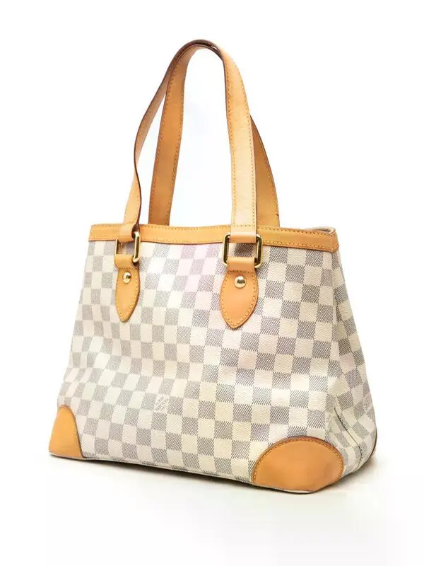 LOUIS VUITTON 2012 Damier Azur Hampstead Pm Tote Bag