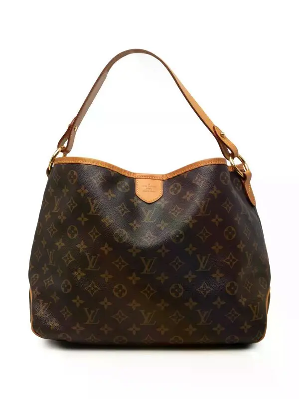 LOUIS VUITTON Monogram Delightful Pm Tote Bag - Brown