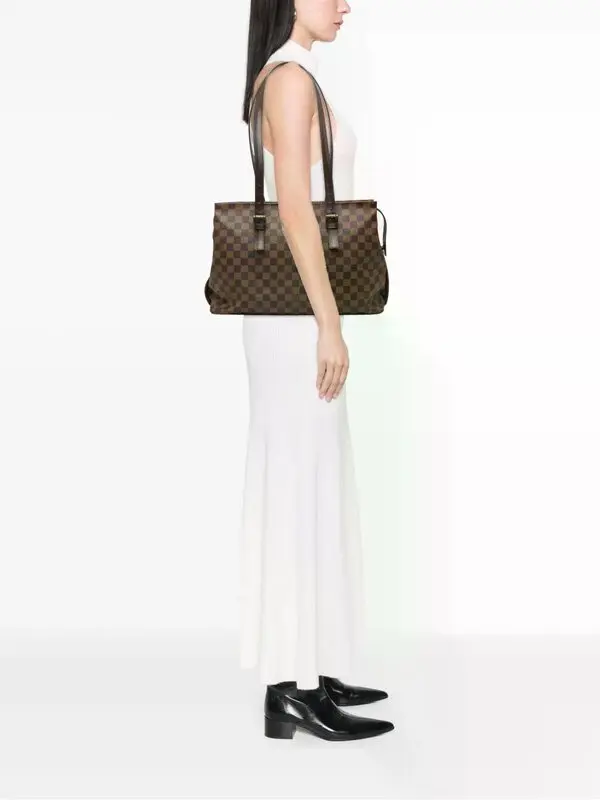 LOUIS VUITTON Damier Ebene Chelsea Shoulder Bag