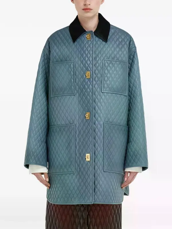 FERRAGAMO Quilted Nappa Blouson