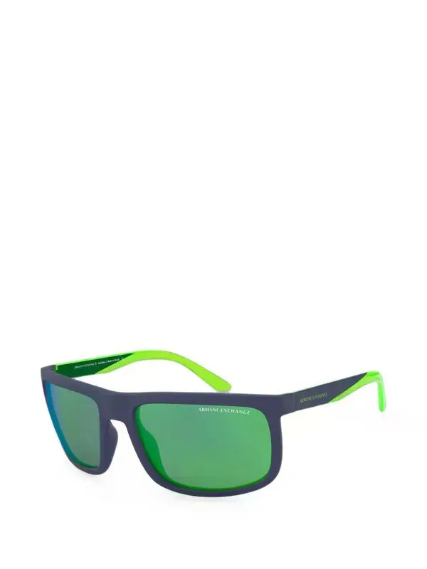 Armani Exchange Square-frame Sunglasses - Blue