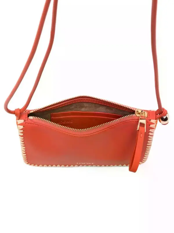 Loewe Clutch Bag With Whipstitch Trim