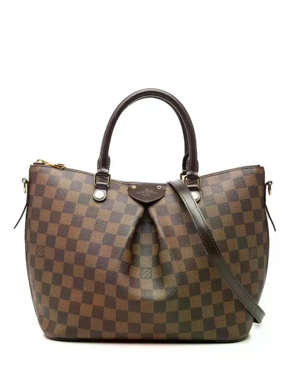 LOUIS VUITTON Damier Ebene Siena Mm Satchel