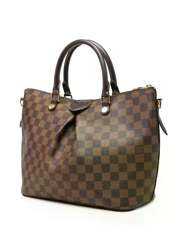 LOUIS VUITTON Damier Ebene Siena Mm Satchel