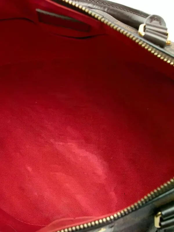LOUIS VUITTON Damier Ebene Siena Mm Satchel