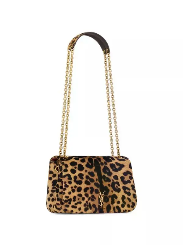Saint Laurent Mini Jamie 4.3 Leopard-print Shoulder Bag