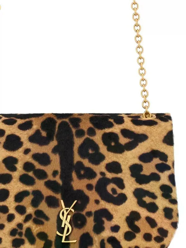 Saint Laurent Mini Jamie 4.3 Leopard-print Shoulder Bag