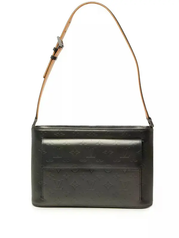 LOUIS VUITTON Monogram Mat Alston Shoulder Bag
