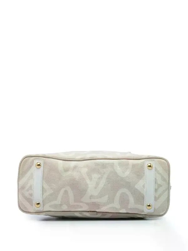 LOUIS VUITTON Monogram Tahitienne Cabas Pm Tote Bag