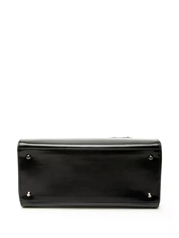Dior Medium Lady Satchel In Glazed Calfskin