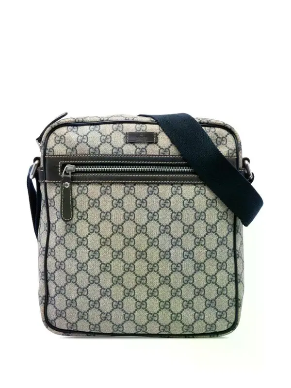Gucci 2016-2026 Gg Supreme Crossbody Bag - Neutrals