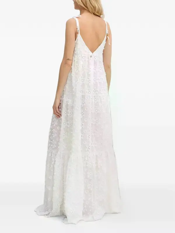 SILVIAN HEACH Broderie Anglaise Maxi Dress