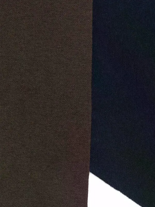 THE FRANKIE SHOP Two-tone Pointed Scarf