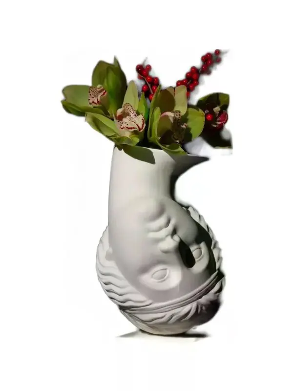 SELETTI Amor Volat Porcelain Vase