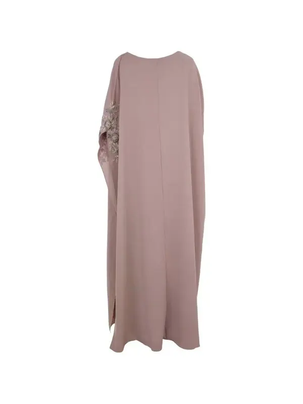 LOODYANA Embroidered Layered Maxi Dress