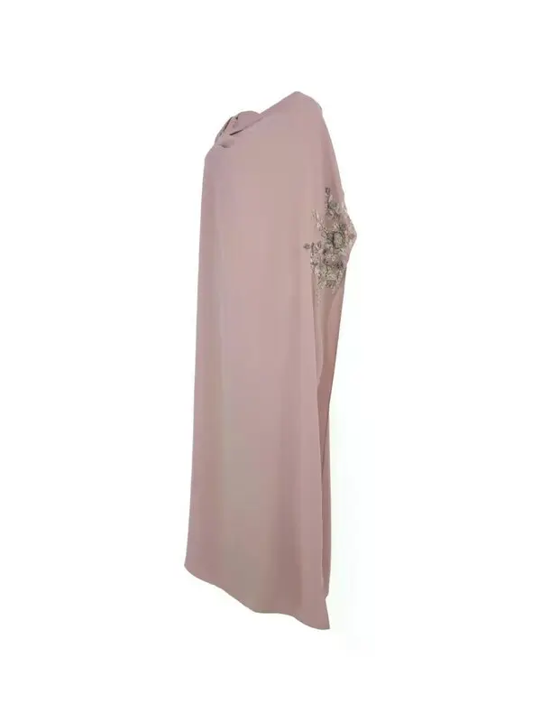 LOODYANA Embroidered Layered Maxi Dress
