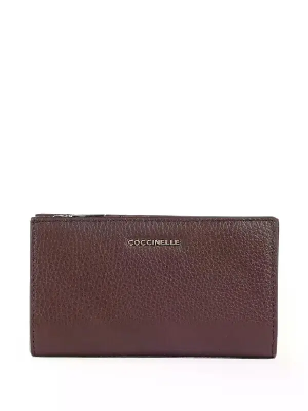 COCCINELLE Logo-plaque Leather Wallet