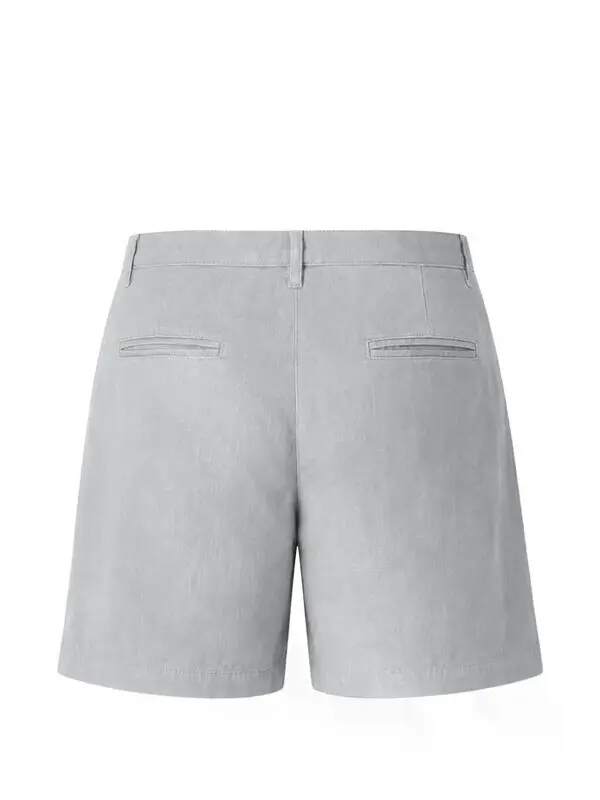 Massimo Alba Sardina Pleated Shorts - Grey